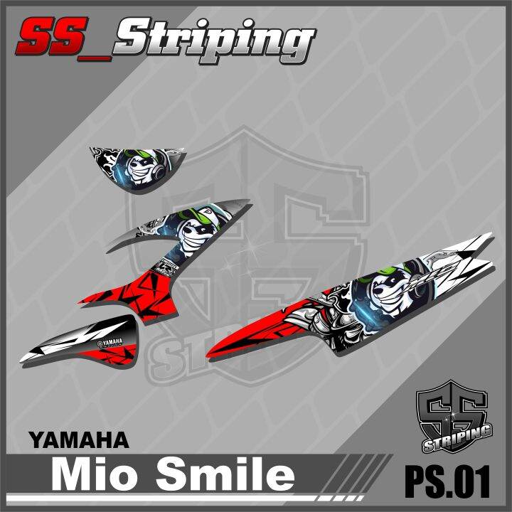 Sticker Striping List Variasi Mio Smile - Striping Mio Smile. PS.001 ...