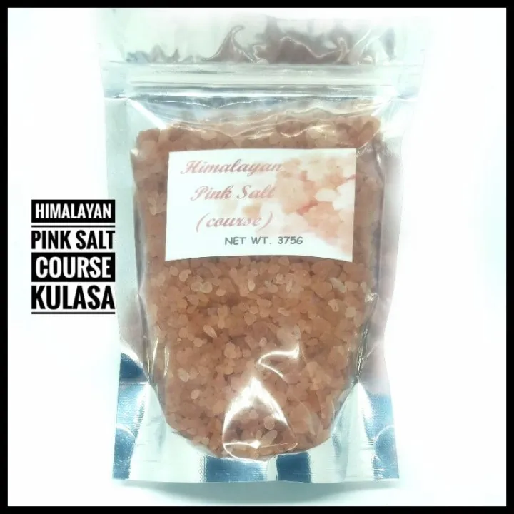Himalayan Pink Salt (Course) 375grams | Lazada PH