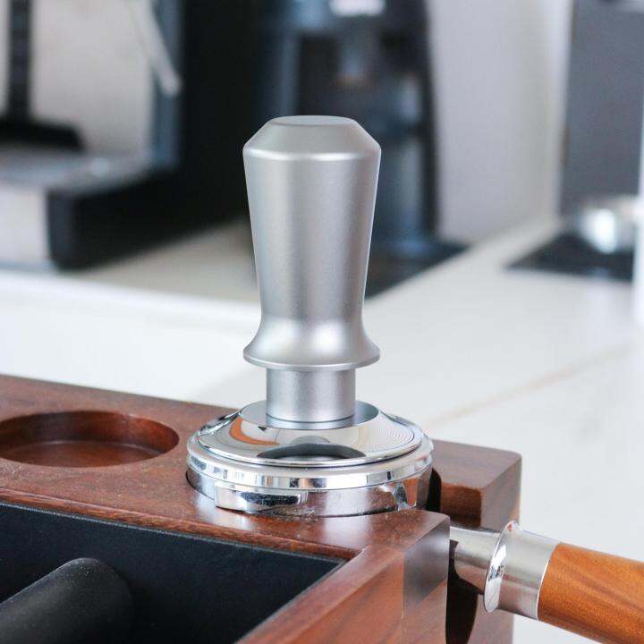 Moon Crystale Espresso Tamper Self Leveling Spring Loaded Tamper for ...