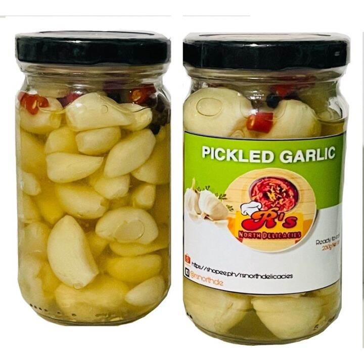 Small food RS Pickled Garlic Ilocos Garlic All Natural Good for ...