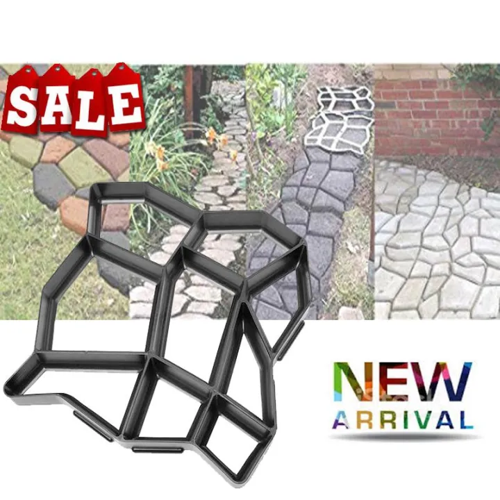 (#978)New Reusable Path Maker Mold Concrete Cement Stone Design ...