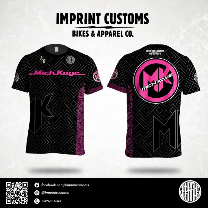 Mich Kaye - Neon Pink Shirt by Imprint Customs | Lazada PH