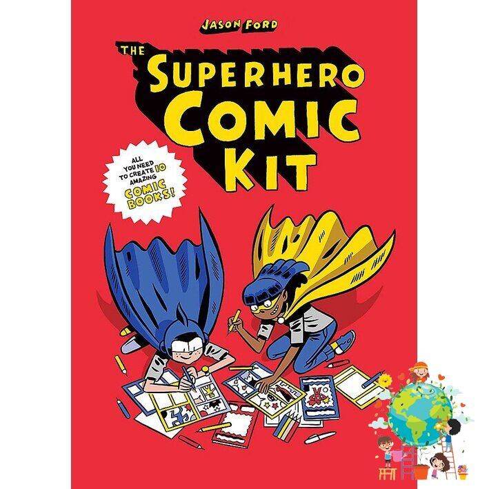 ยอดนิยม ! SUPERHERO COMIC KIT หนังสือใหม่ English Book พร้อมส่ง ...