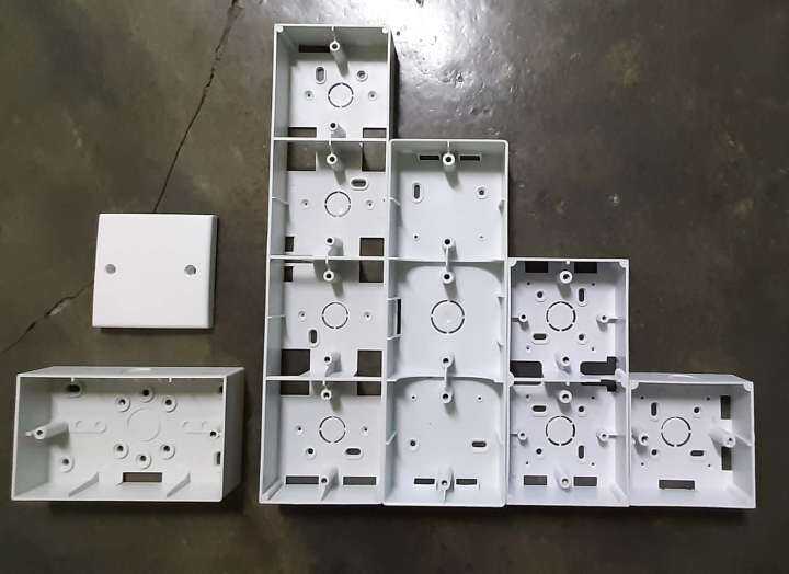 PVC NUT BOX SWITCH BASE SWITCH BOX SOCKET SURFACE MOUNTED PVC BASE | Lazada
