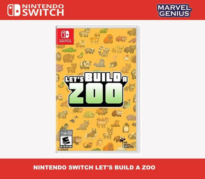 NSW NS NINTENDO SWITCH GAME LET'S BUILD A ZOO / LETS BUILD A ZOO / LET ...