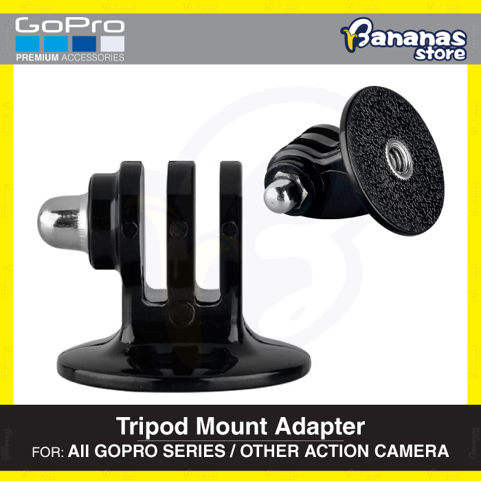 GoPro Accessories Monopod Tripod Mount Adapter For GoPro HERO 8 Black 7 ...