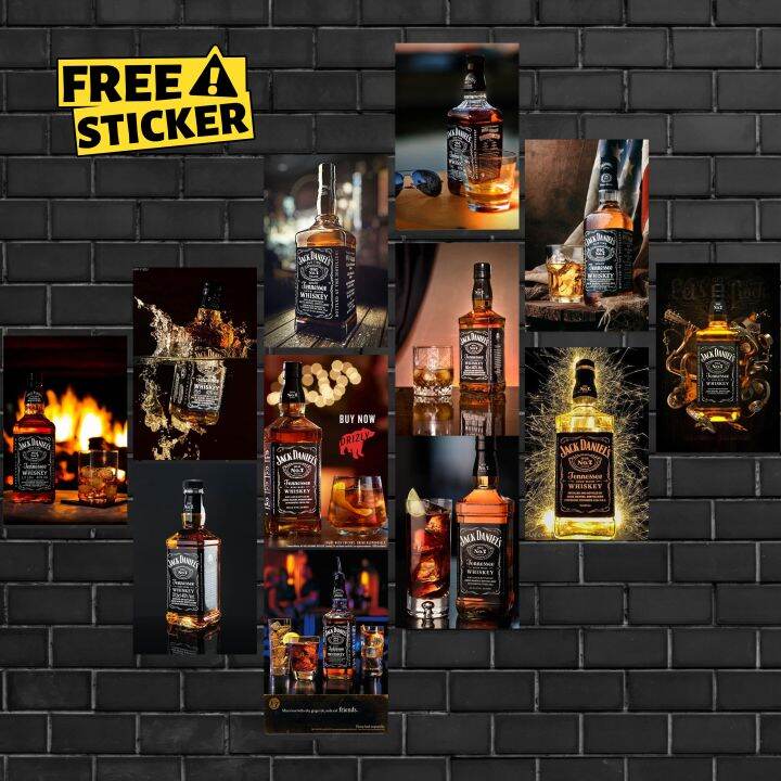 (16PCS) Poster Bir aesthetic Anti Air Laminasi wall collage wall art ...