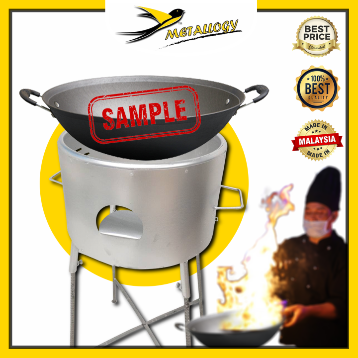 Metallogy Wok Gas Stove Stand Kitchen Stand Kuali Dapur Stand Stove ...