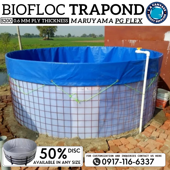 BIOFLOC fish farming 2m Diameter x 1.6m Height Circular Pond Original ...