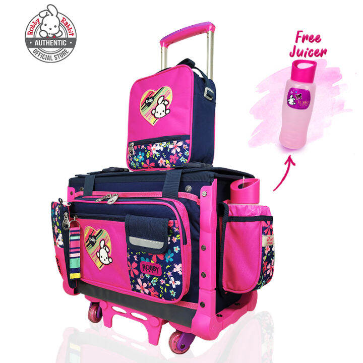 Robby Rabbit Beautiful Floral Medium Box-Type Trolley | Lazada PH