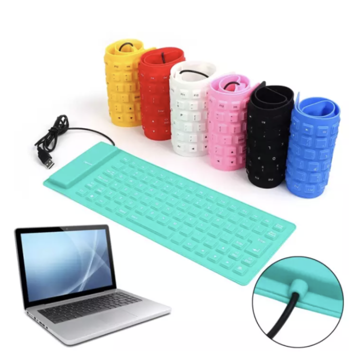 Universal Flexible Keyboard For Computer / Laptop / | Lazada PH
