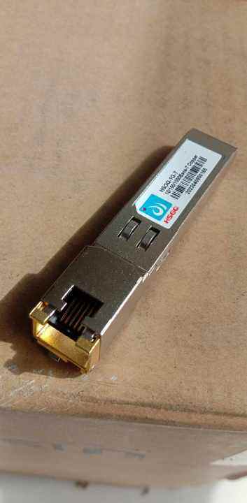 HSGQ-1G-T 10/100/1000 Base-T Copper RJ45 SFP Gigabit Ethernet ...