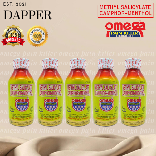 Omega Pain Killer Liniment 15ml, 30ml, 60ml, & 120ml | Lazada PH