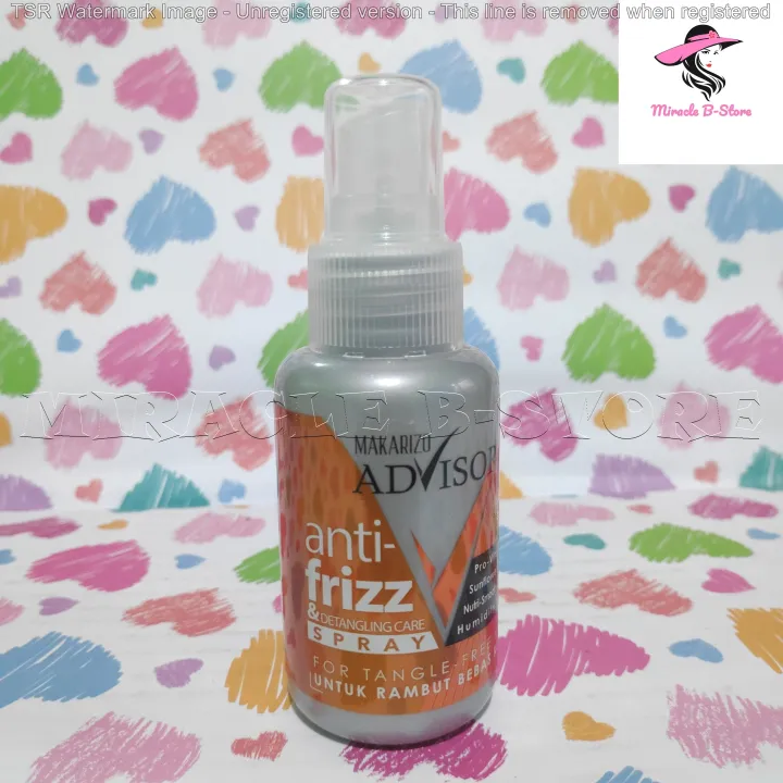 MAKARIZO ANTI FRIZZ 70 ML VITAMIN RAMBUT KERING / RUSAK / SMOOTHING ...