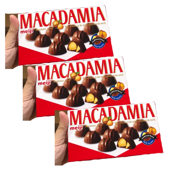 Meiji Macadamia 63g 3 boxes | Lazada PH