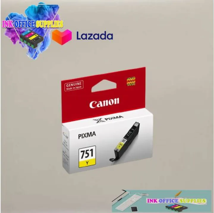 Canon 751 CLI-751 (Yellow) Original Ink Cartridge | Lazada PH