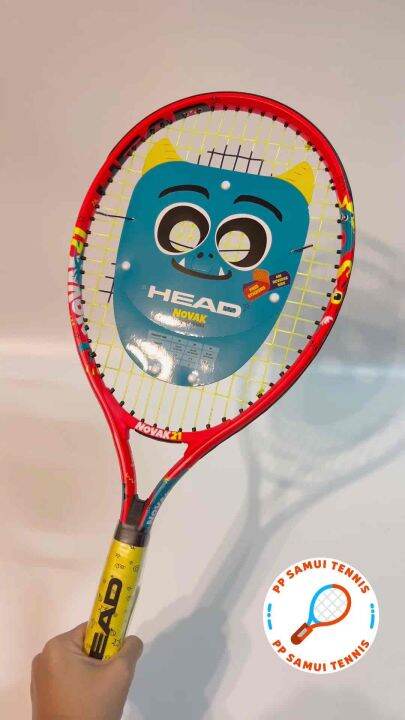 ไม้เทนนิสเด็ก kid tennis racket Head Novak 21 นิ้ว ของแท้ พร้อมส่ง ...