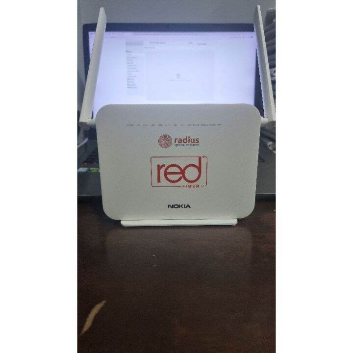 ♡Nokia G-1425G-A FIBER MODEM ROUTER GPON ONT ONU OLT GREEN PORT WIFI ...