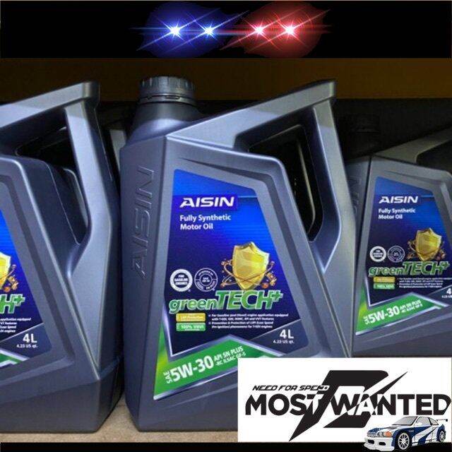 NEW PACKING NEW GRADE Engine oil aisin 5w30 fully synthetic API SN PLUS ...