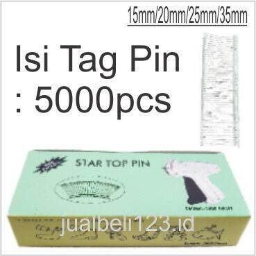 Isi Tag Gun Tag pin isi 5000pcs | Lazada Indonesia