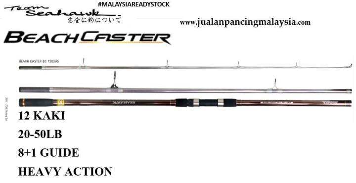 SEAHAWK BEACH CASTER SURF ROD | Lazada