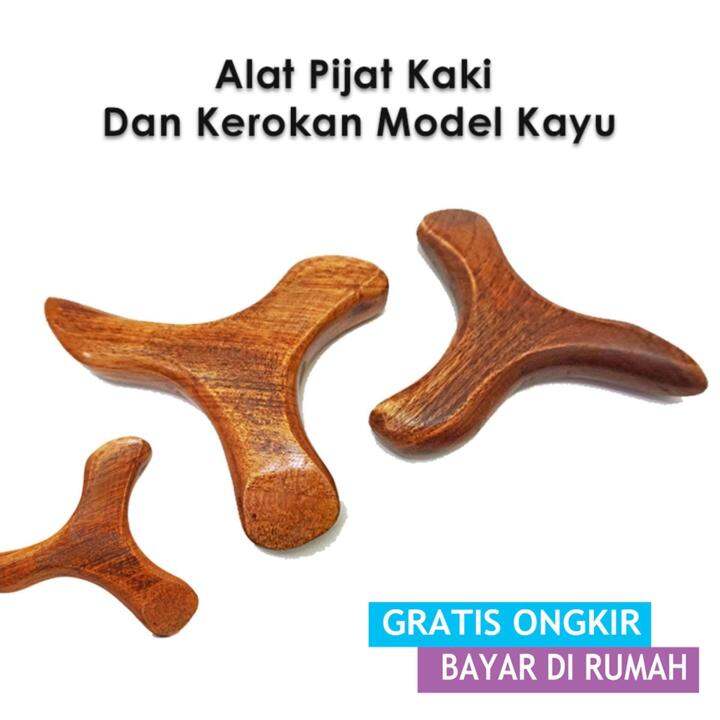 Tomo Store - Alat Pijat Kaki Dan Kerokan Model Kayu / Mijit Kaki ...