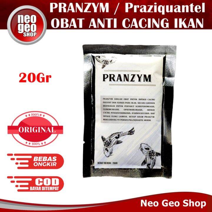 PRANZYM Praziquantel Obat Anti Cacing Ikan | Lazada Indonesia