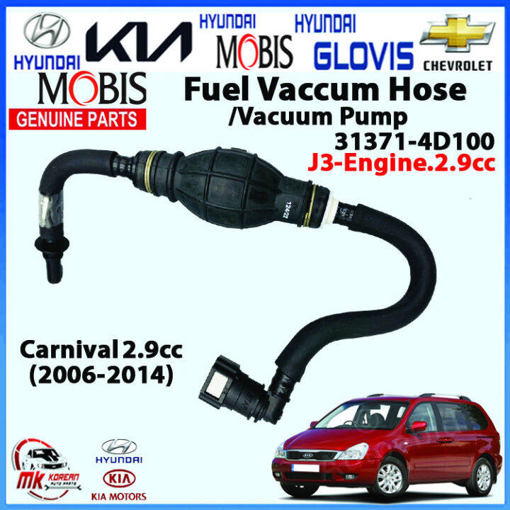 [GENUINE] Fuel Vacuum Hose/Vacuum Pump. J3-Engine. for Carnival(2006 ...