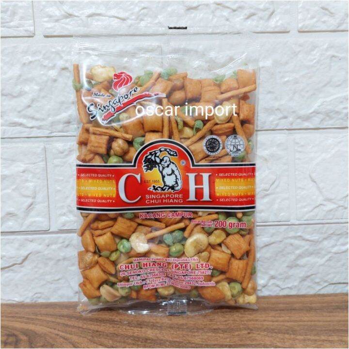 CHUI HIANG SINGAPORE 200G KACANG CAMPUR MIXED NUTS | Lazada Indonesia
