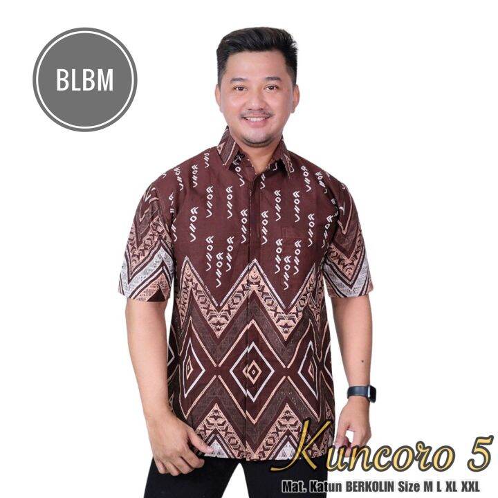Batik Lontara Kode Kuncoro 5 Batik Makassar Batik Bugis Batik Lanang by ...
