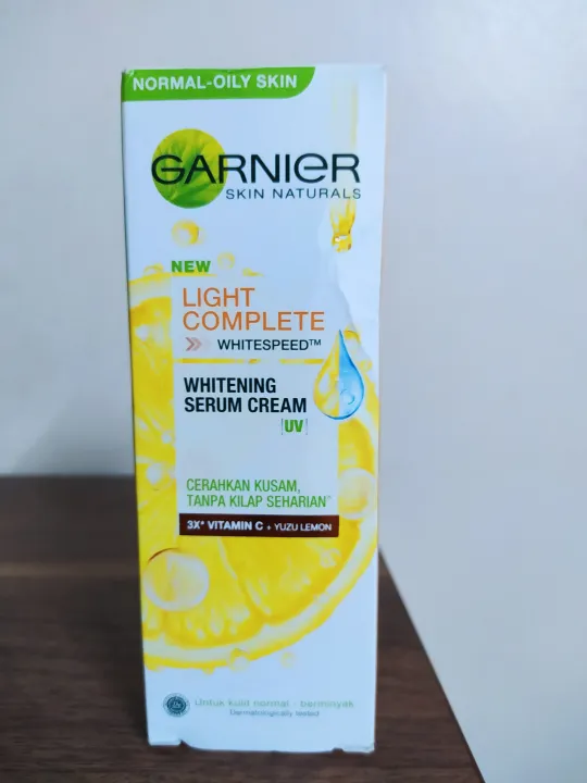 Garnier Whitening Serum Cream 40mL | Lazada PH