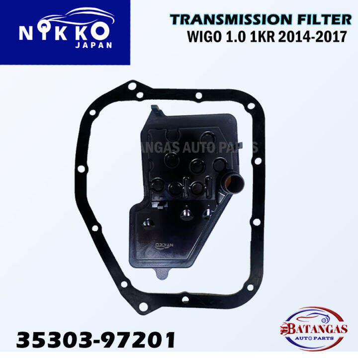 NIKKO TRANSMISSION FILTER TOYOTA WIGO 1.0 1KR 2014-2017 35303-97201 ...