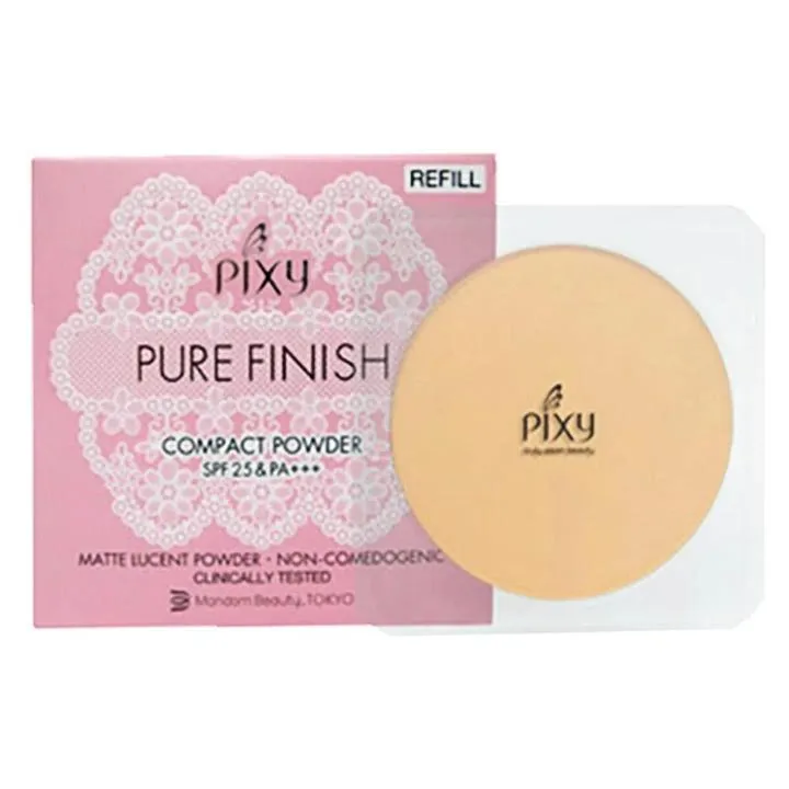 PIXY Pure Finish Compact Powder Refill - Cream - 11gr | Lazada Indonesia