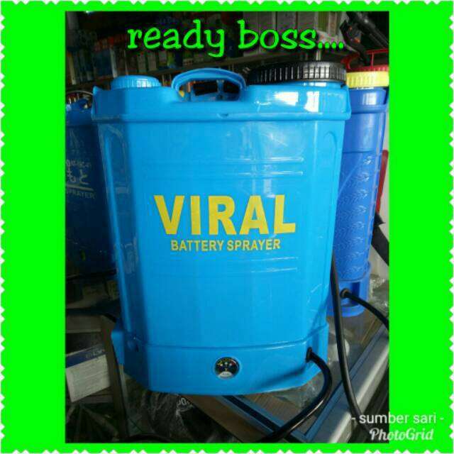 Tangki Semprot Elektrik Bisa Di Charger Ulang 16 Liter | Lazada Indonesia