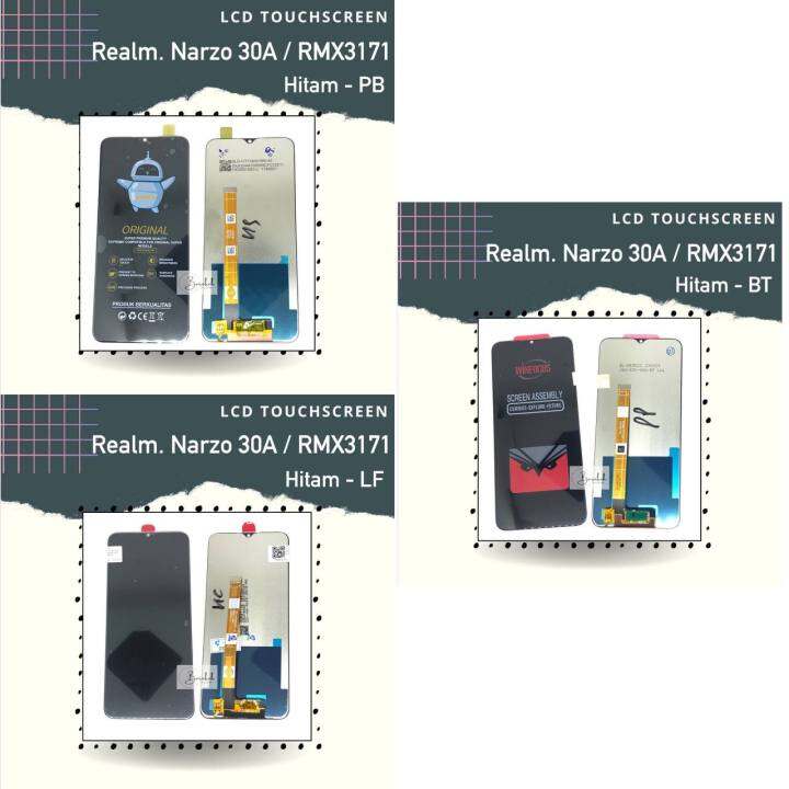 LCD TOUCHSCREEN REALME NARZO 30A / RMX3171 FULLSET | Lazada Indonesia