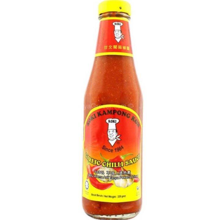 Koki Kampung Koh Garlic Chili Sauce / Sos Cili Bawang Putih 320g | Lazada