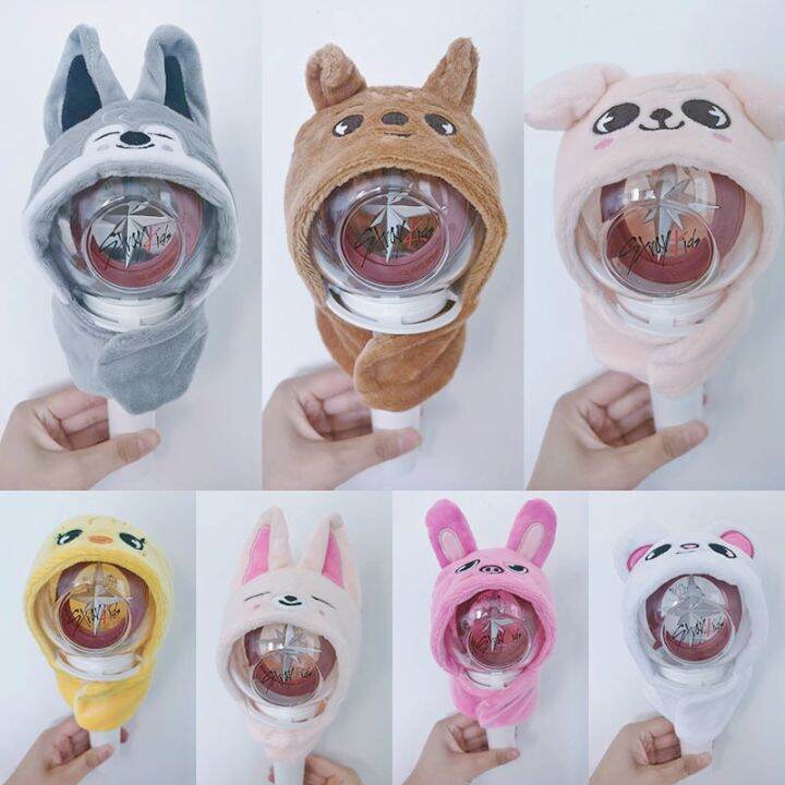 [ร้อน] KPOP Stray Kids Lightstick Cover SKZOO Plush Headband | Lazada.co.th