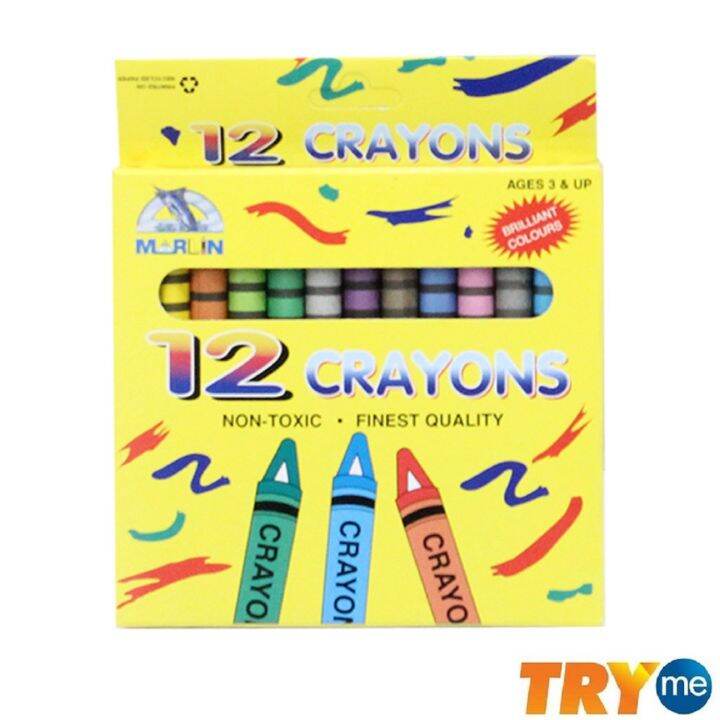 Marlin Crayon 89925 12's | Lazada