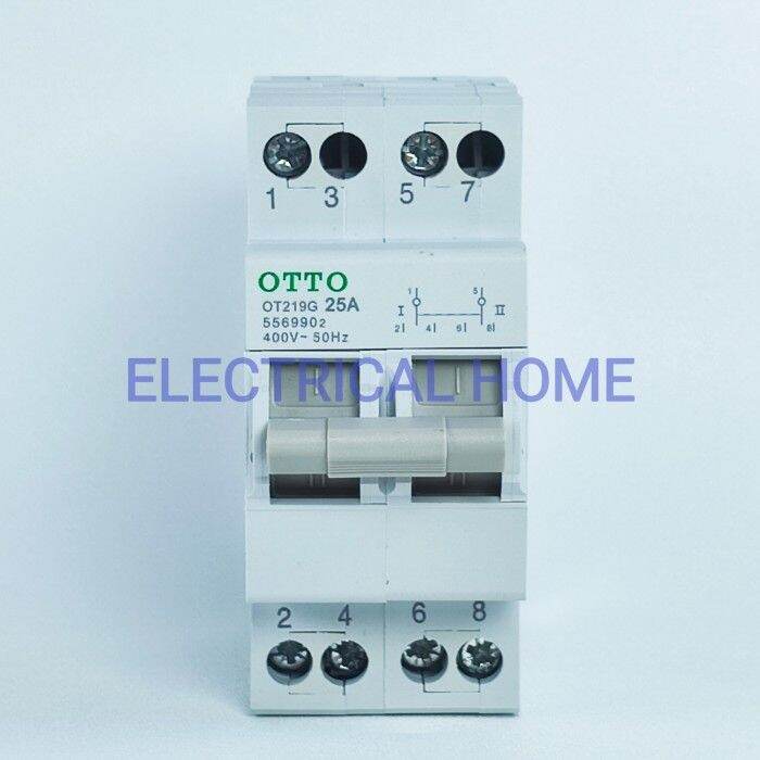 COS Change Over Switch Ohm Saklar Model MCB Din Rail 2Phase 25A OTTO ...