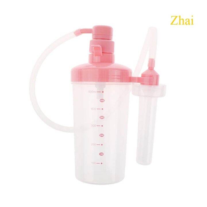 Reusable 500ml 350ml Vaginal Clearner Anal Douche Enema Vagina Irrigator Ass Anus Cleaning