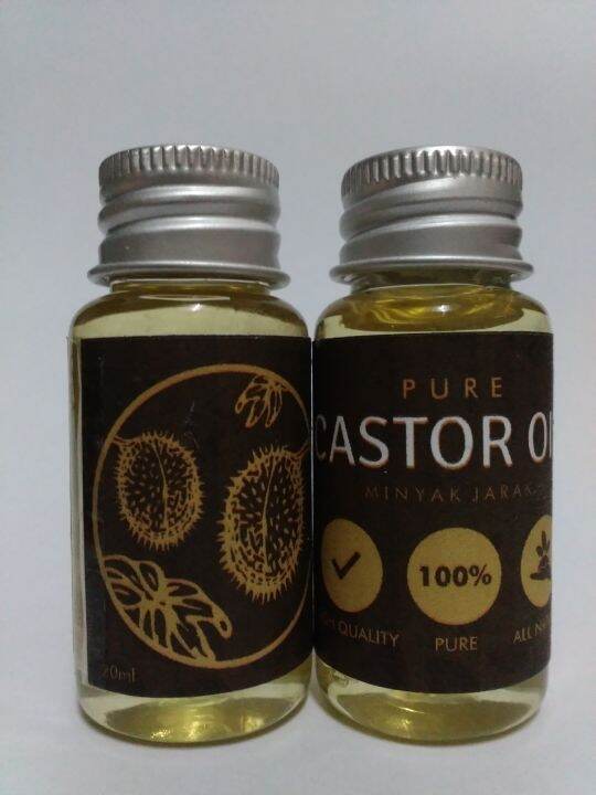 Pure Castor Oil 20ml X 2 Bottle | Lazada