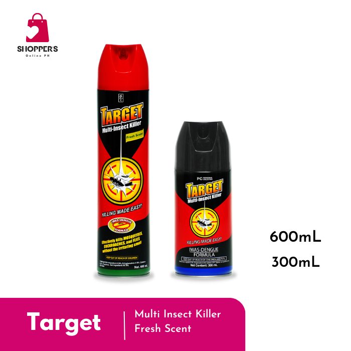Pest and Insect Killer Target Multi Insect Killer spray (Iwas dengue ...
