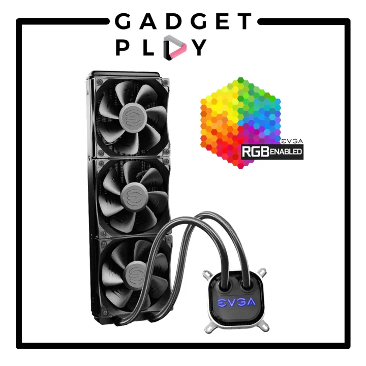 EVGA CLC 360mm All-In-One RGB LED CPU Liquid Cooler ประกันศูนย์ไทย 5 ปี ...