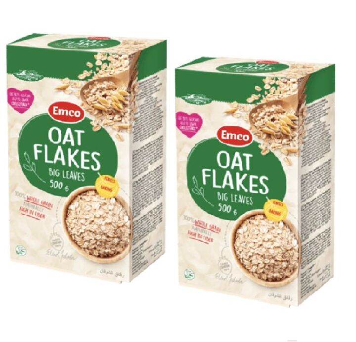 Emco Oat Flakes - Big Leaves 500g set of 2 | Lazada PH