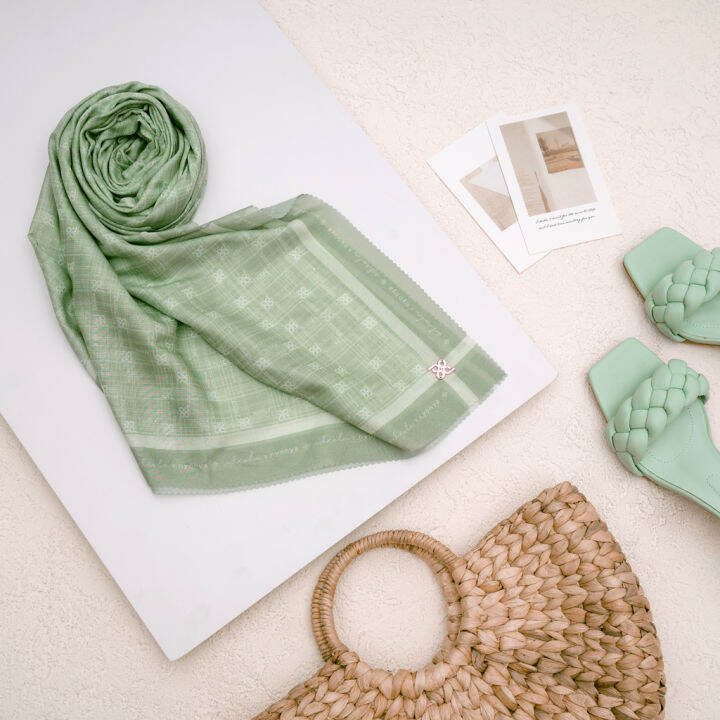 Monora Pistachio - Hijab | Lazada Indonesia