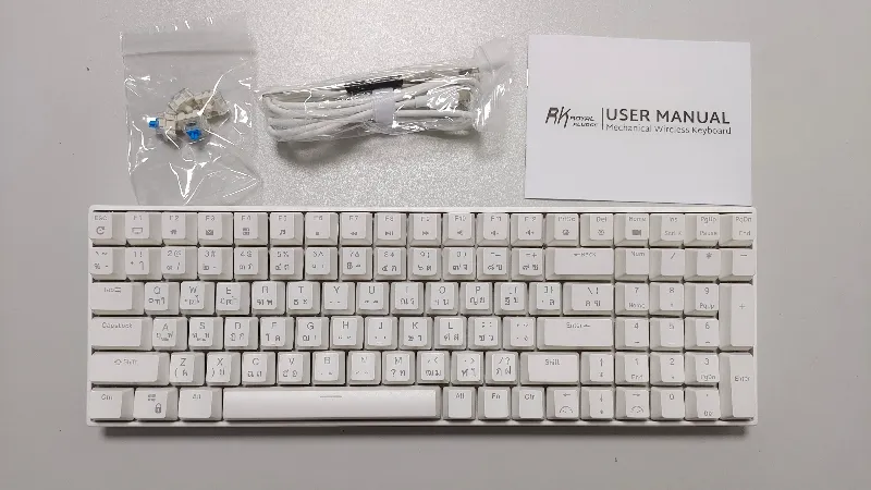 RK100เวอร์ชั่นไทย Royal Kludge คีย์บอร์ดเกมมิ่งสามโหมดเทคนิค ...
