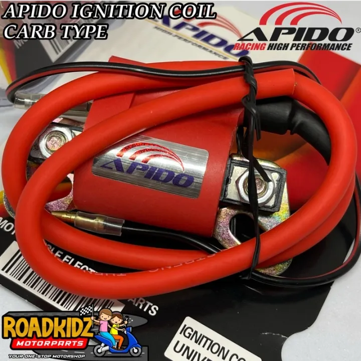 ORIGINAL APIDO IGNITION COIL - COMPATIBLE FOR CARB TYPE MOTOR ONLY ...