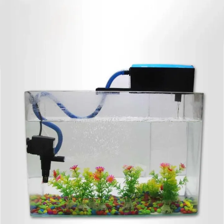 Top Filter for Aquarium 3 in 1 Power Head Pump Air Oxygen Aerator ...