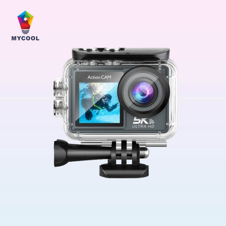 Mycool Original 4K 5K Waterproof Action Camera with EIS and 6-Year Warranty - Mini DV Camcorder ...