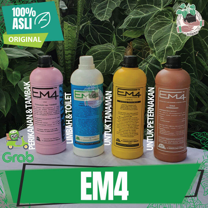 EM4 PERTANIAN PETERNAKAN TOILET PERIKANAN MIKRO ORGANISME EM4 BOTOL EM4 ...